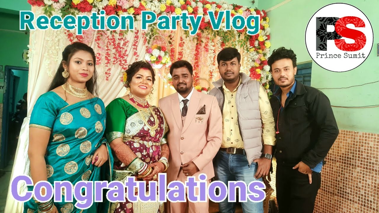 Reception party||Bengali reception party||reception vlog||party - YouTube