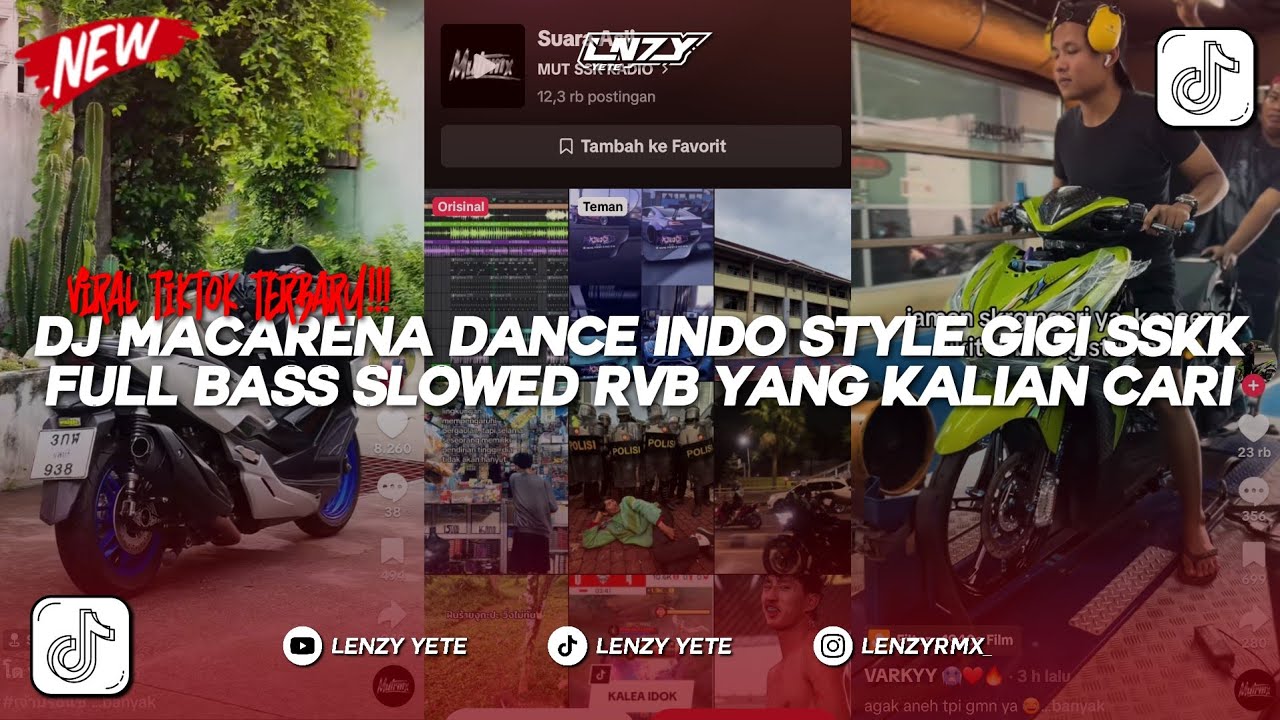 DJ MACARENA DANCE INDO STYLE BY GIGI SSKK | DJ THAILAND STYLE FULL BASS ...