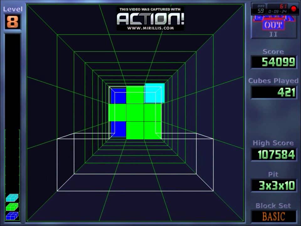 Blockout 3D TETRIS - YouTube