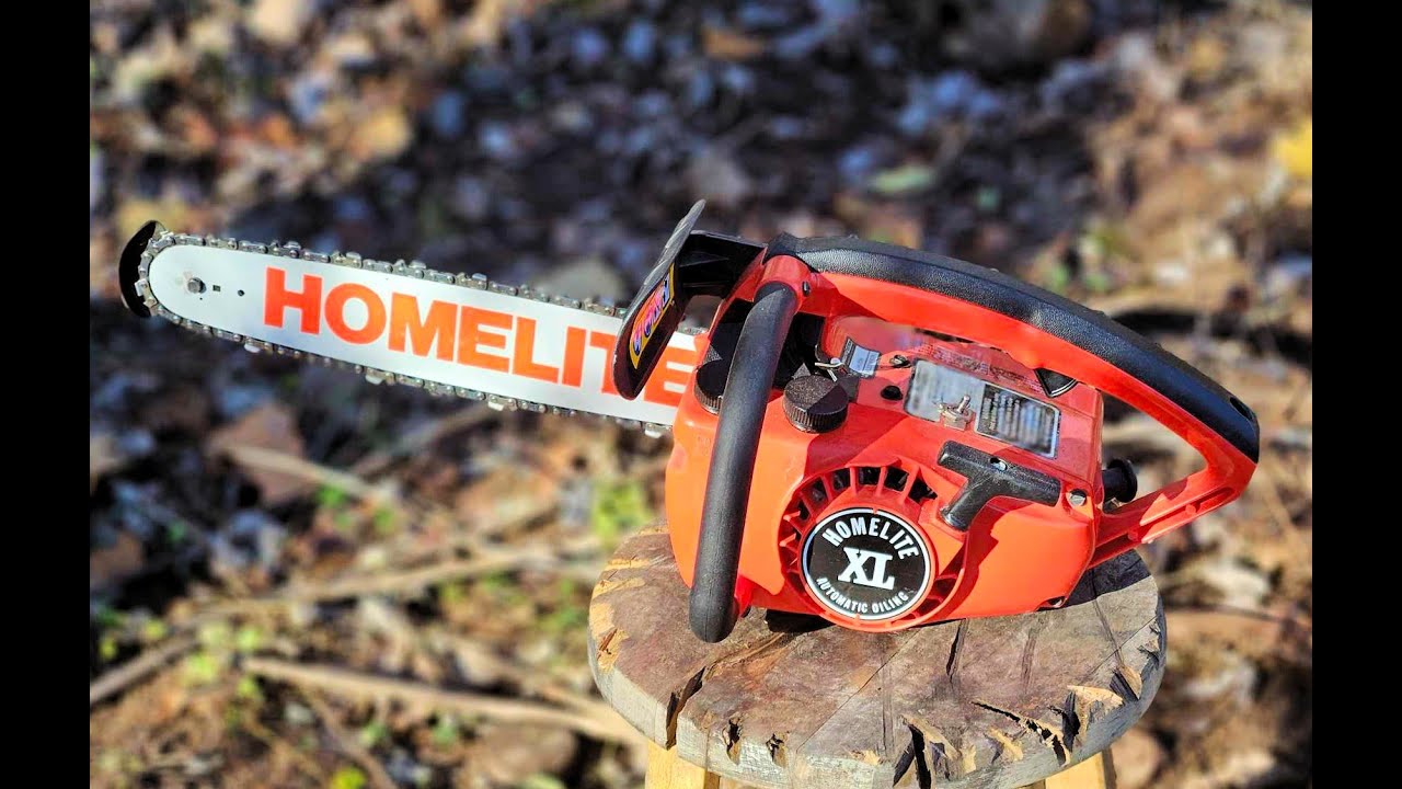 NOS Homelite XL Automatic Oiling Chainsaw Vintage King Motor Sports ...