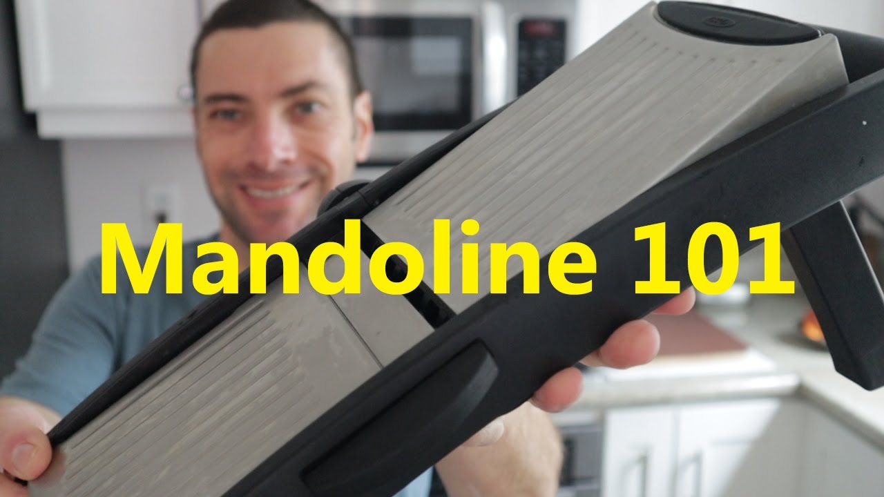 How to use a mandoline - YouTube