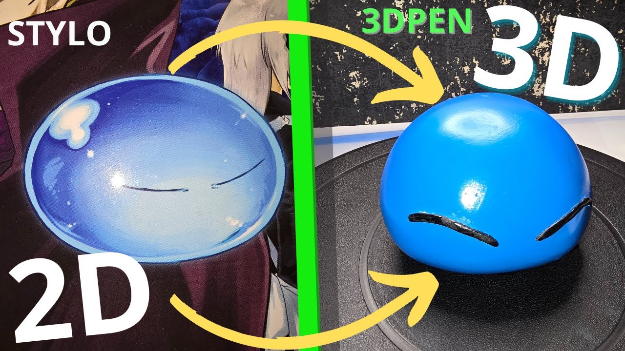 Fabriquer une figurine de limule tempest version slime avec un stylo 3D ...