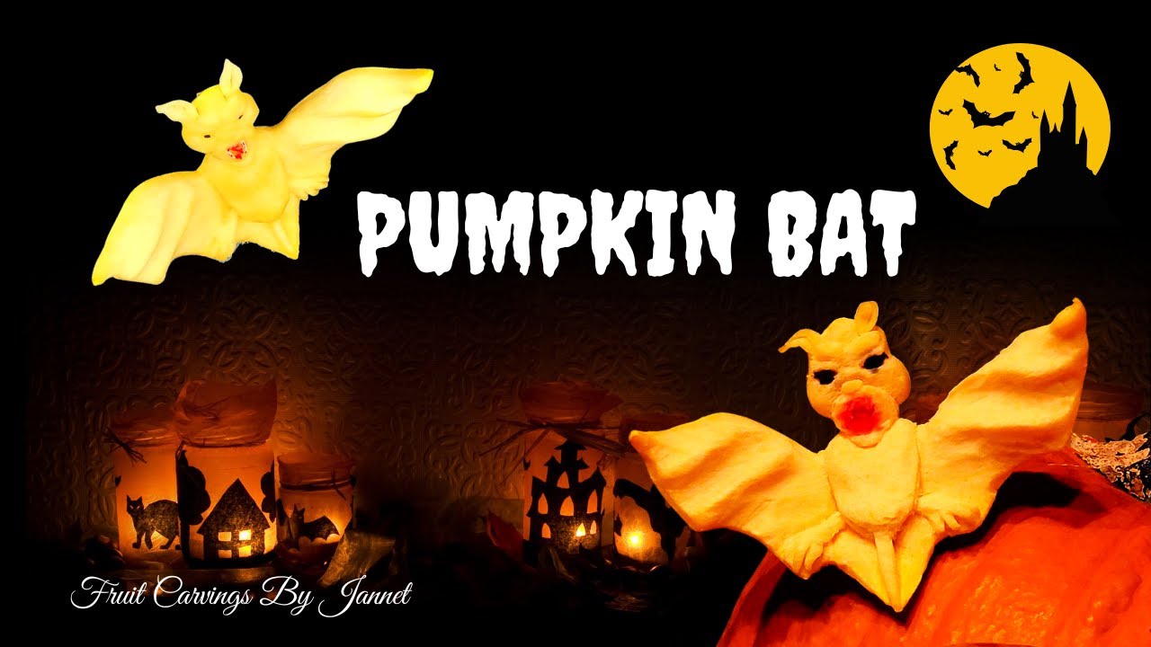 Use This Step By Step Guide To Carve An Amazing Bat Out Of A Pumpkin ...