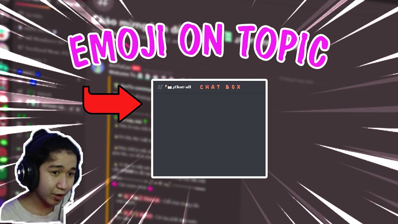 HƯỚNG DẪN LÀM TOPIC EMOJI TRONG DISCORD - YouTube