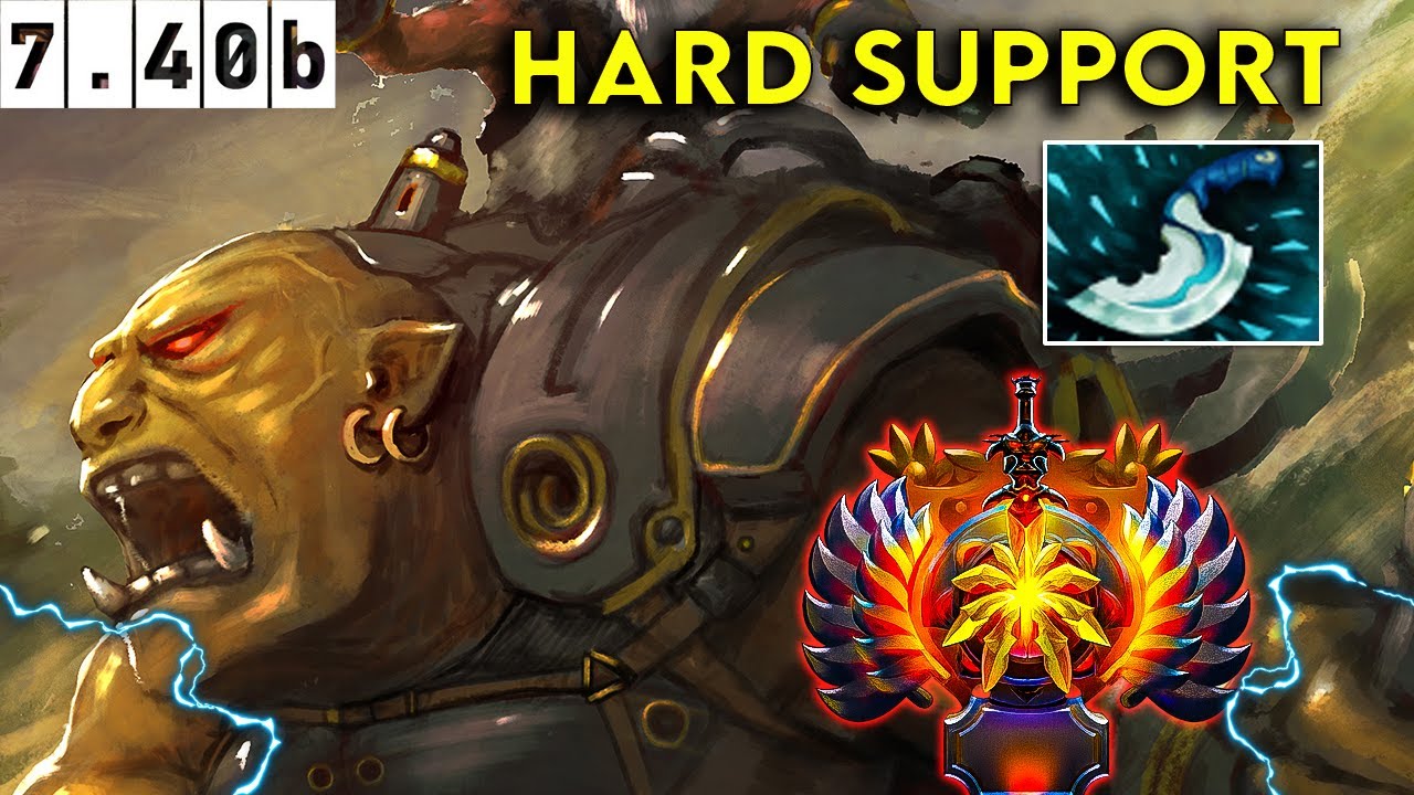 Alchemist Immortal Hard Support - Dota 2 Patch 7.40B Pro Pub Gameplay ...