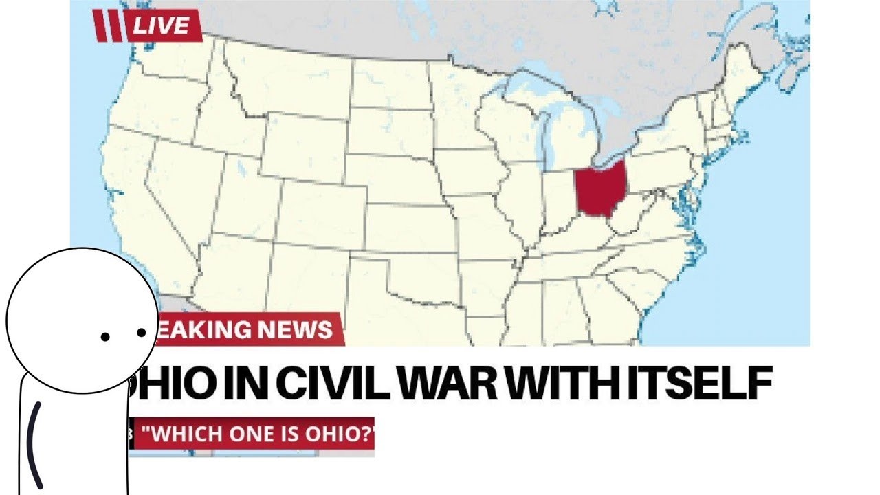 The Ohio civil war - an Oversimplified original - YouTube
