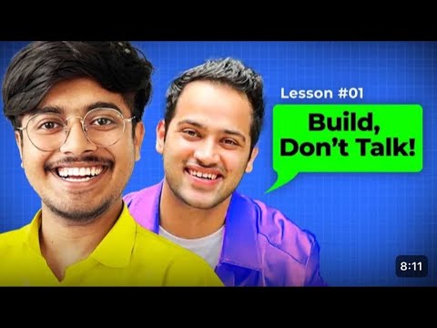 Transform Your Life with Build Don't Talk! - YouTube