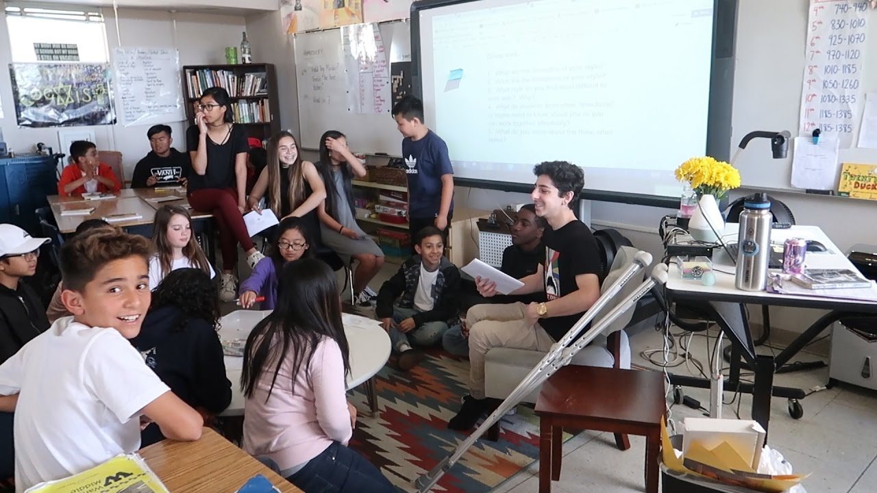 LITTLE KID ROASTS ME IN FRONT OF THE WHOLE CLASS!! | FaZe Rug - YouTube