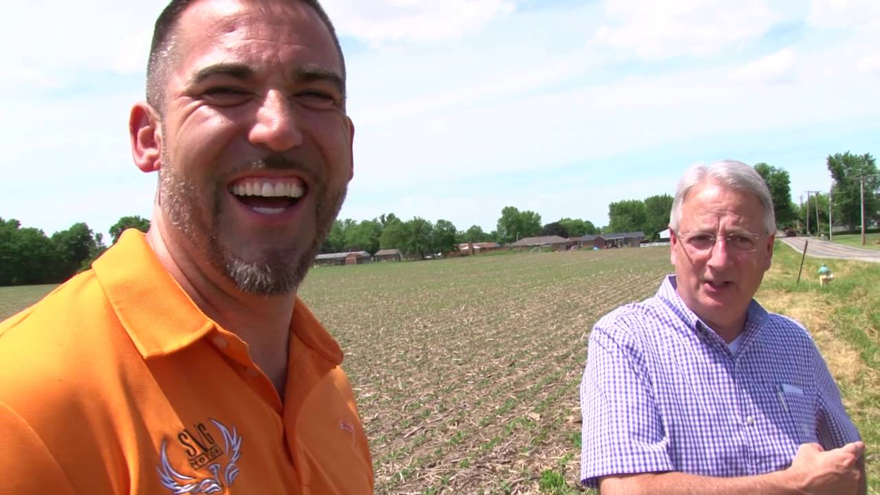 Steve VanGorder and David Kirsch, mayor of Eaton, tour the hot spots of ...