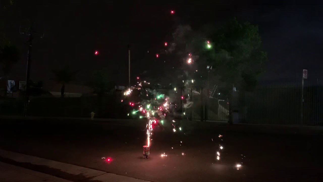 Marble madness fountain firework - YouTube