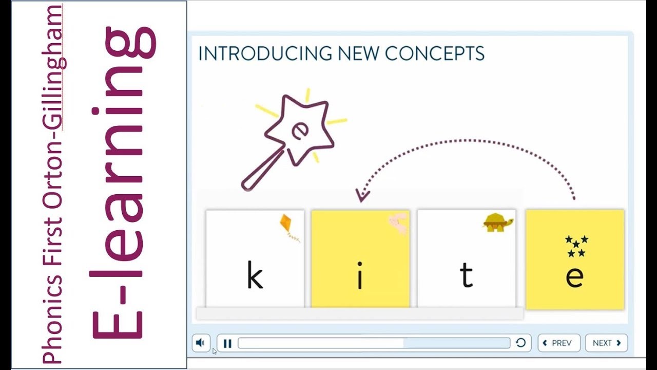 Phonics First Orton Gillingham E Learning Youtube