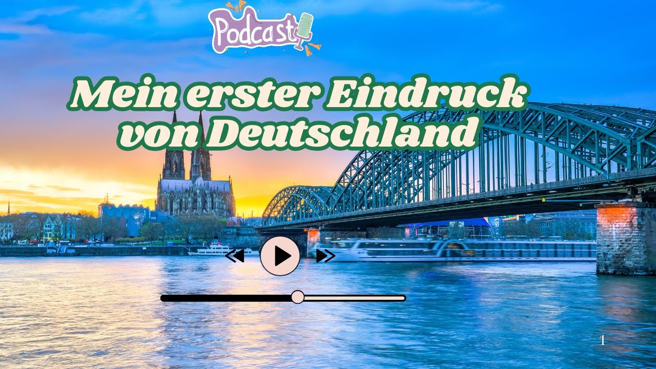 Mein erster Eindruck von Deutschland !!! - YouTube