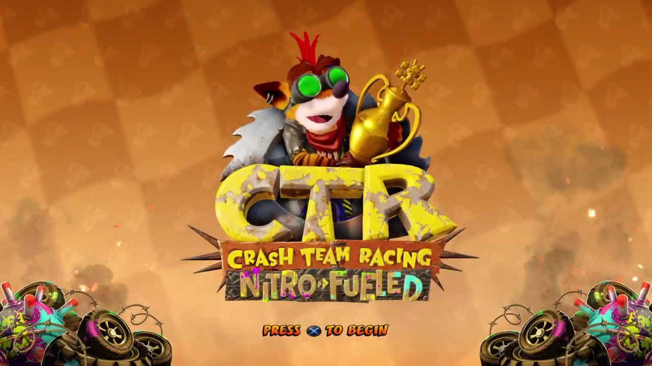 Crash™ Team Racing Nitro-Fueled: Title Screen (Rustland Grand Prix ...