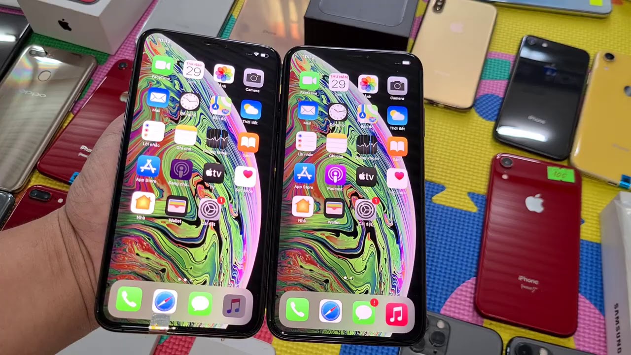 Review So Sánh iphone 1 sim vật lý và 2 sim Vật lý ( Mã ZA/A ) || Chính ...