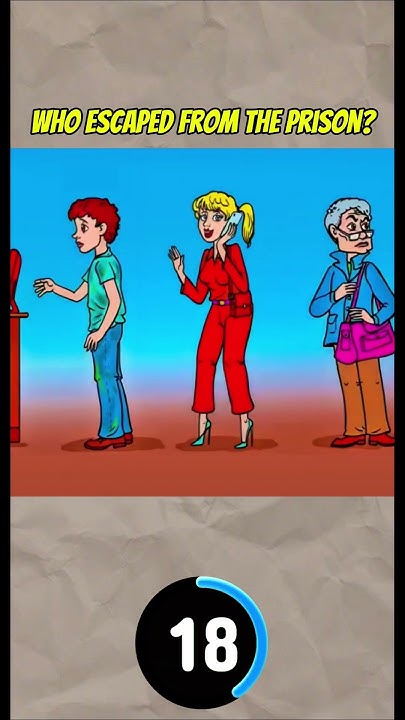 Who escaped from the Prison? #riddle #riddleoftheday #riddles #enigma #riddleswithanswers #quiz ...