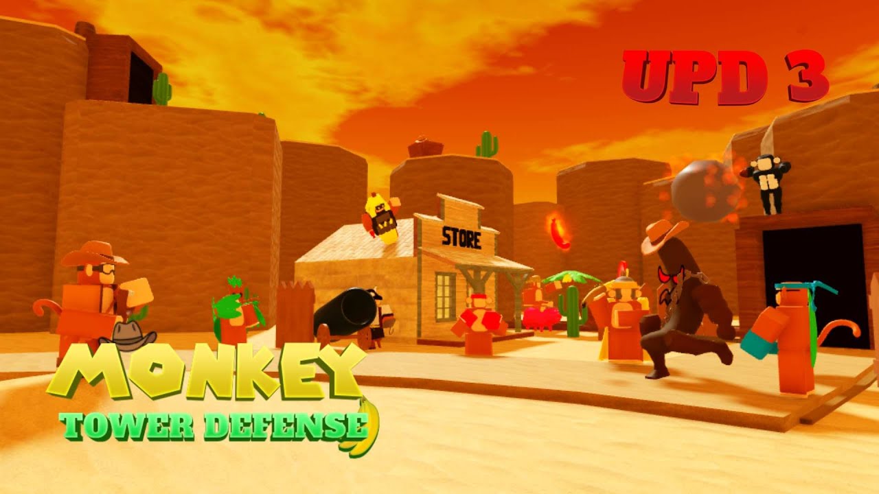 The Wild West - Monkey Tower Defense | Official Trailer - YouTube