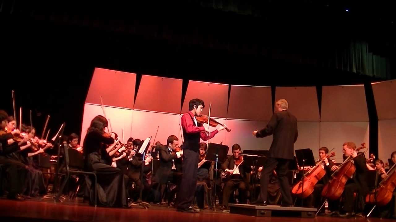 Indy Rajan - CRHS Orchestra viola solo First Movement of Cecil Forsyth ...