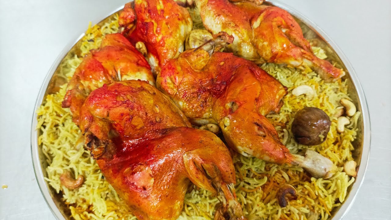 Arabian Mandi Rice With Smoked Flavour / chicken mandi rice / chicken ...