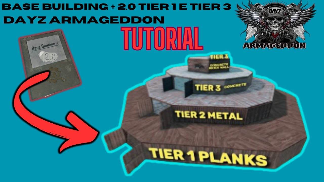 BBP Tutorial Tier 1 e Tier 3 Como fazer Uma Base - DayZ Armageddon ...