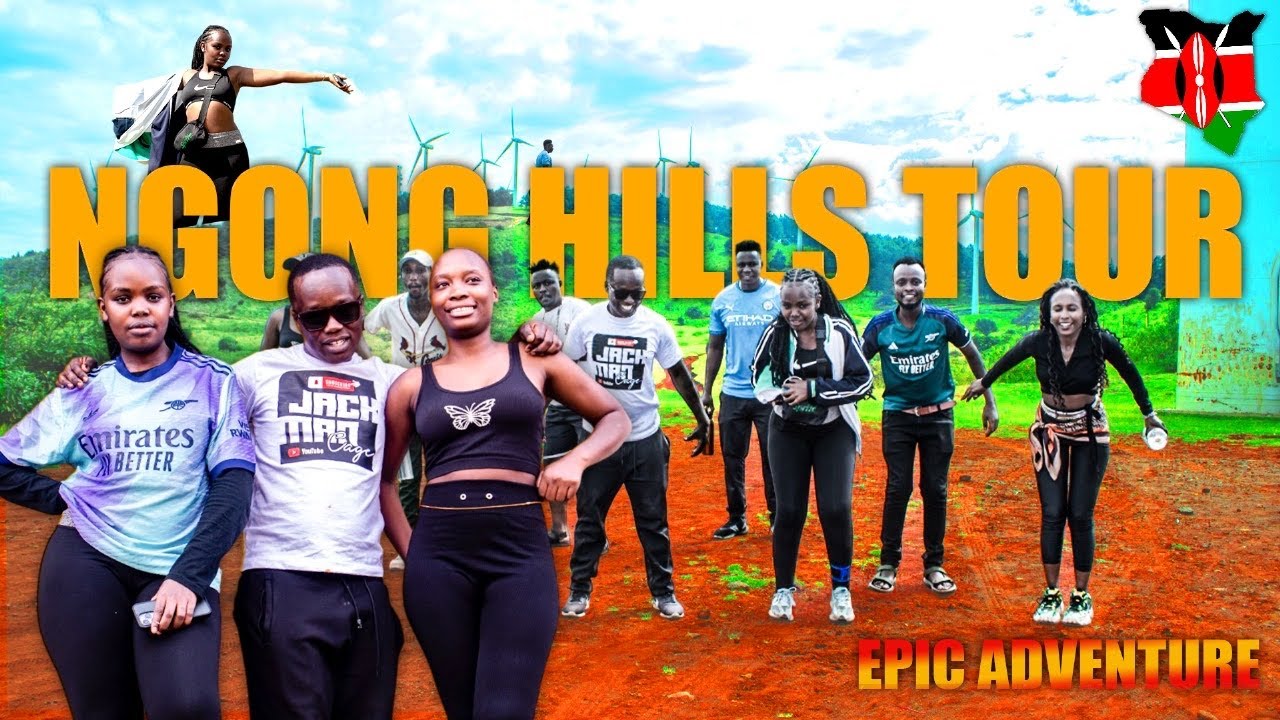 Hiking At Ngong Hills, 8K Feet Above Sea Level | Drone Views | Go Cart ...