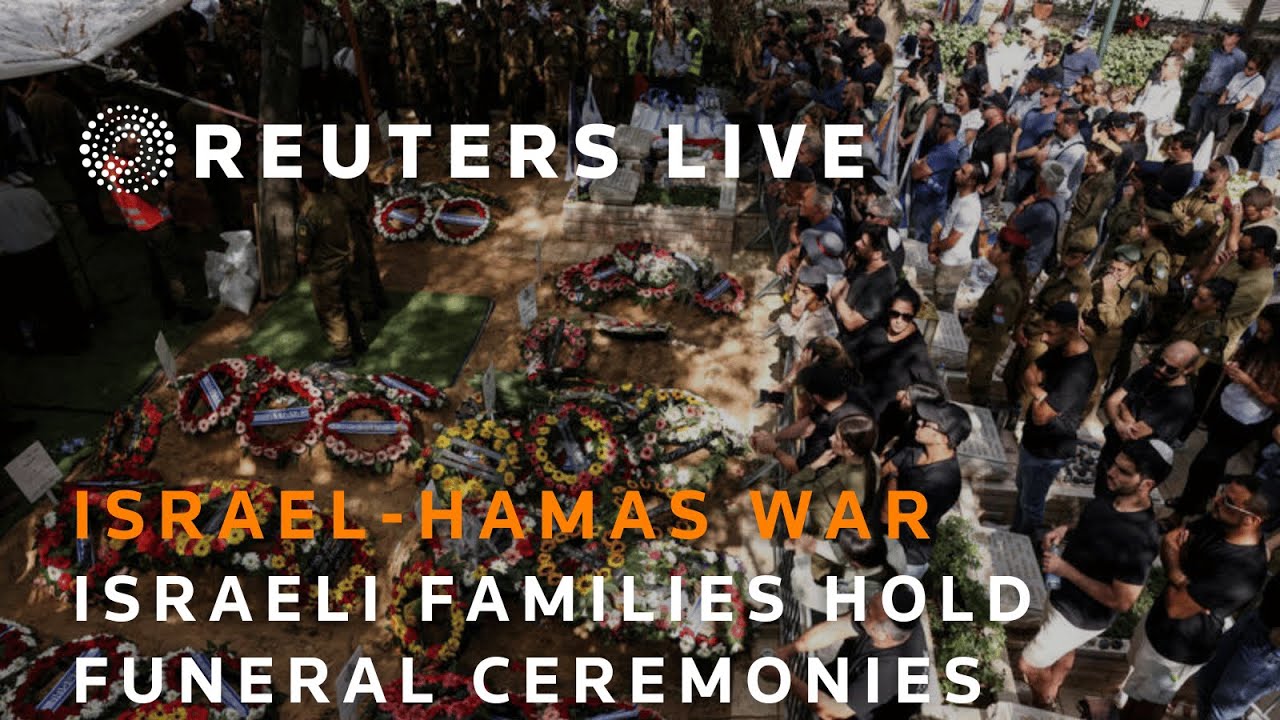 LIVE: Israeli families hold funeral ceremonies at Mount Herzl - YouTube