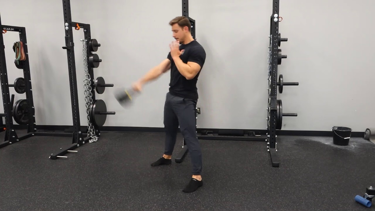Single Arm Deadstop KB Swing - YouTube