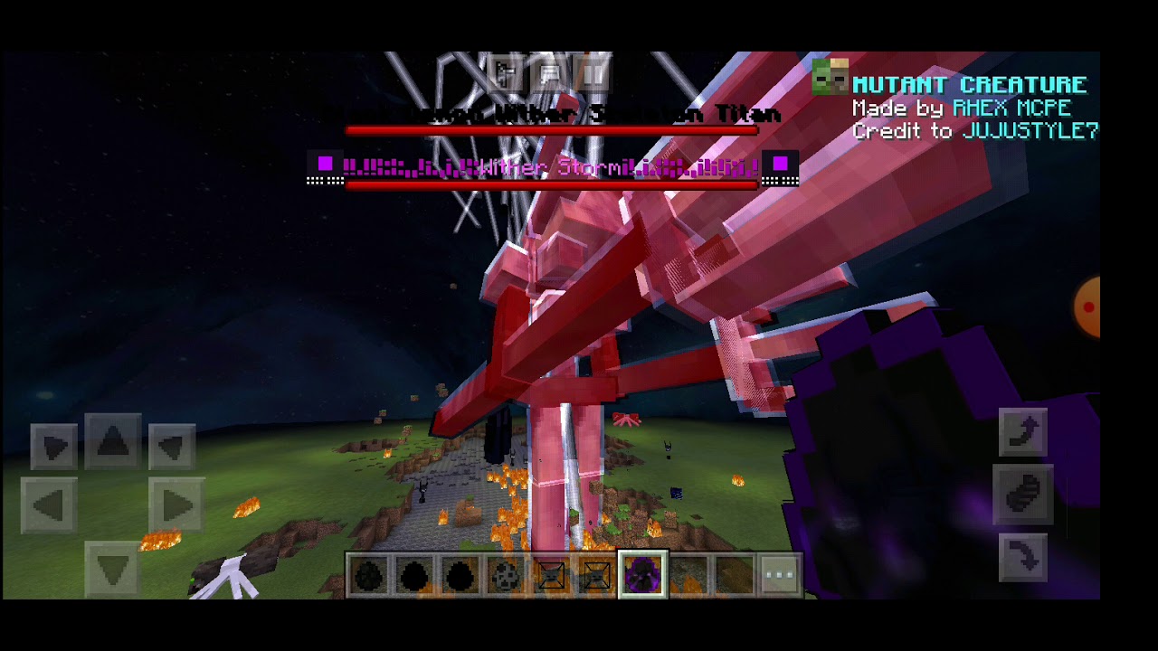 fogo fazer Minecraft Dungeons Wither Storm vs Black Demon Wither ...