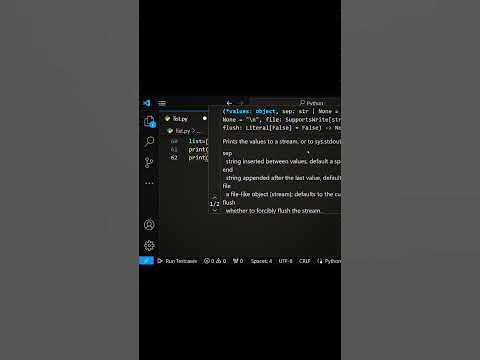 type and length of list in python #code #code_per_day #python #pycharm #php - YouTube