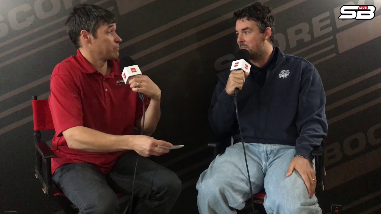 Head Gonzaga Prep Boys Basketball Coach Matty McIntyre at Scorebook ...