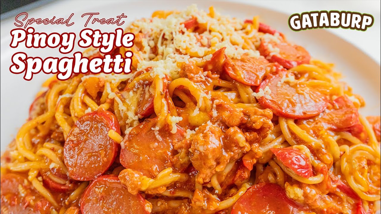 PINOY STYLE SPAGHETTI - YouTube