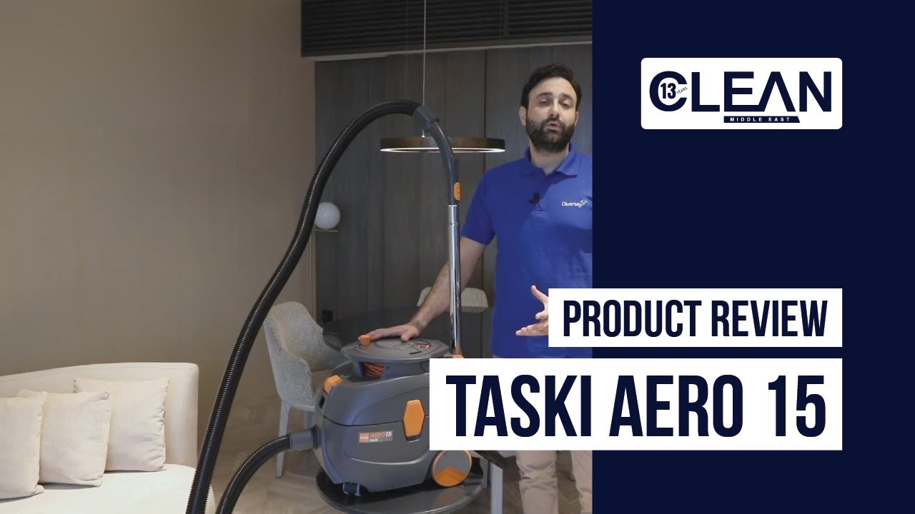 Taski Aero 15 from Diversey | Clean Middle East Spotlight - YouTube