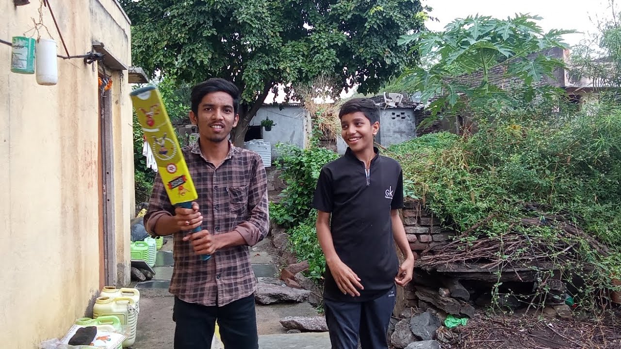 Aaj cricket khelane lage 🏏 - YouTube