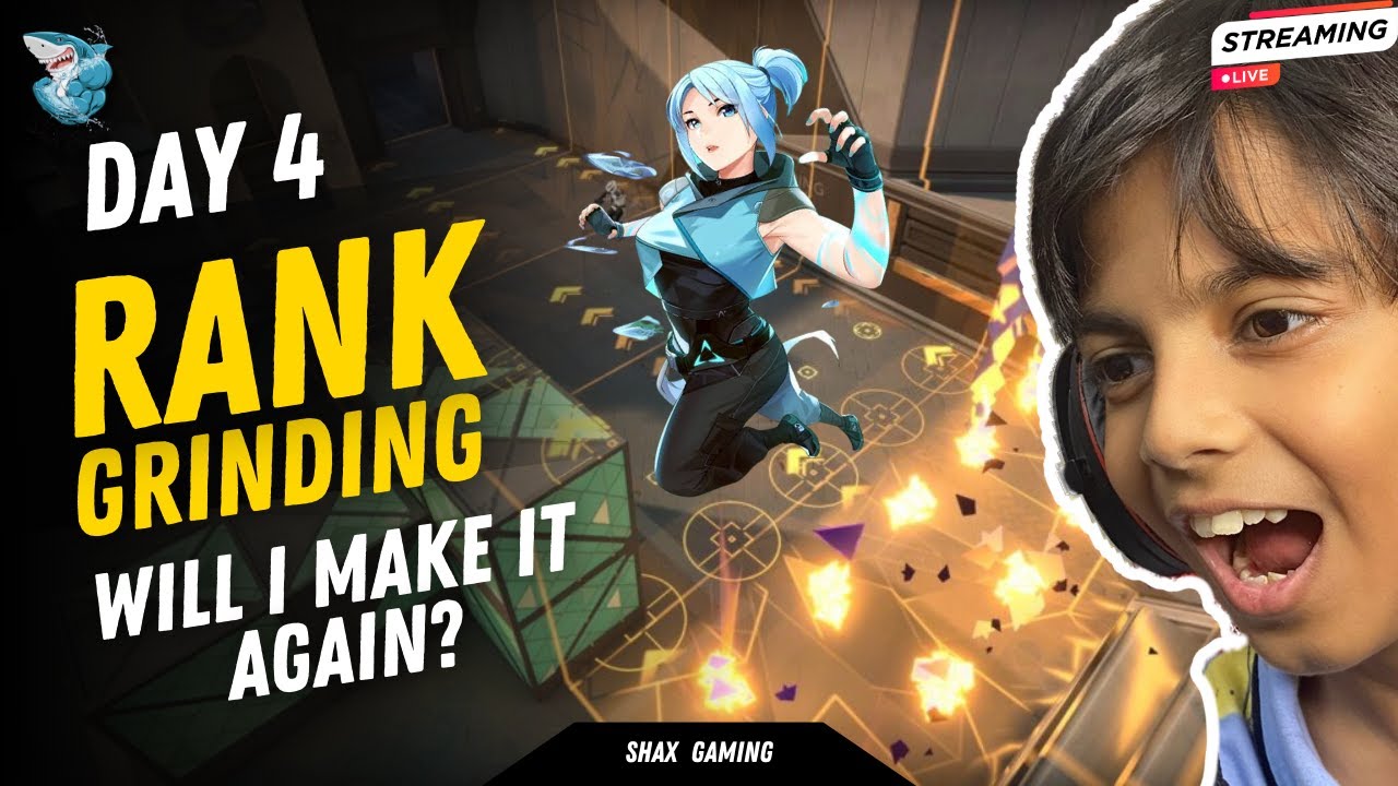 Rank Grinding - Day 4 - #valorant *LIVE STREAMING* - YouTube