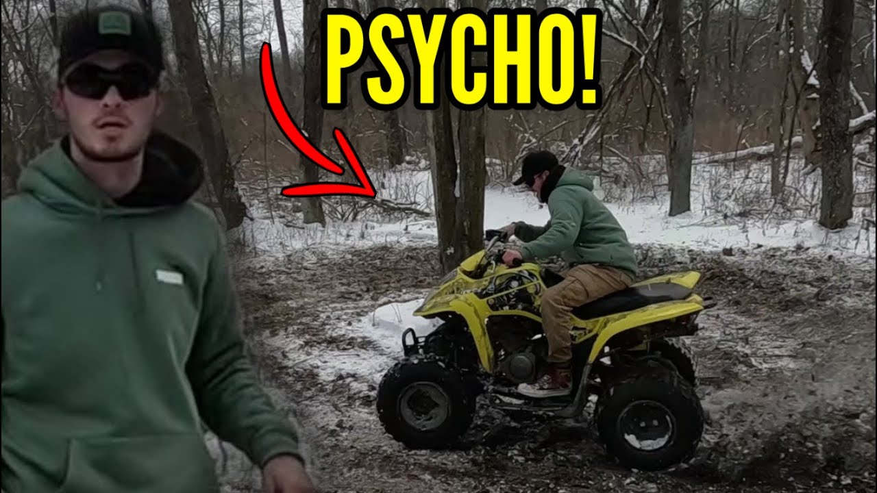 Redneck Goes CRAZY In the Snow! - YouTube