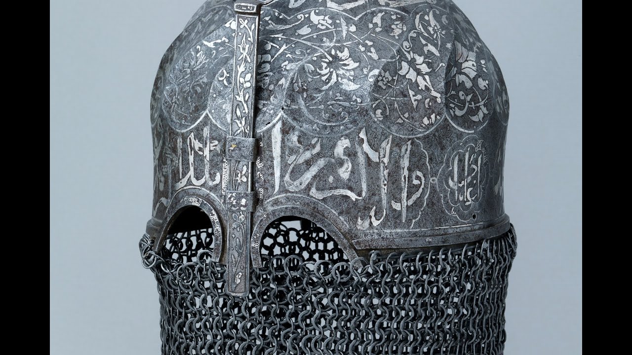 Turkish Helmet With Aventail - Türk Peçelikli Miğfer - YouTube