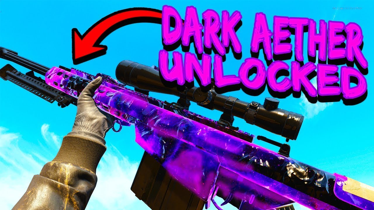 Unlocking The Aether Camo in Call of Duty Black Ops Cold War - YouTube