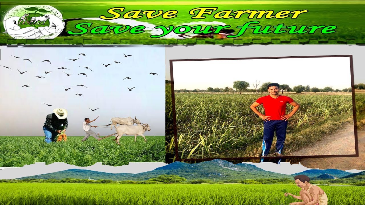Save Farmers and Support Farming... किसान हैं तो अन्न है , अन्न है तो ...