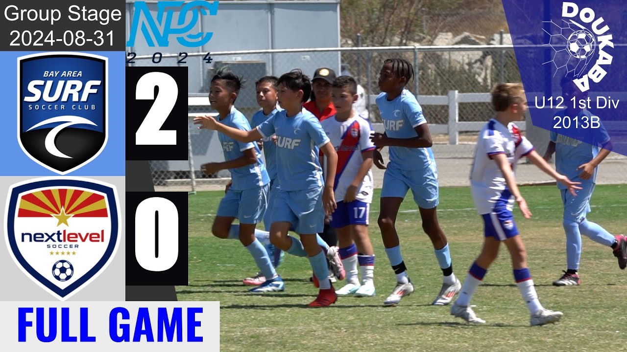 Bay Area Surf 13B Pre-MLS 2-0 Next Level Soccer 2013B Black | Nat'l ...