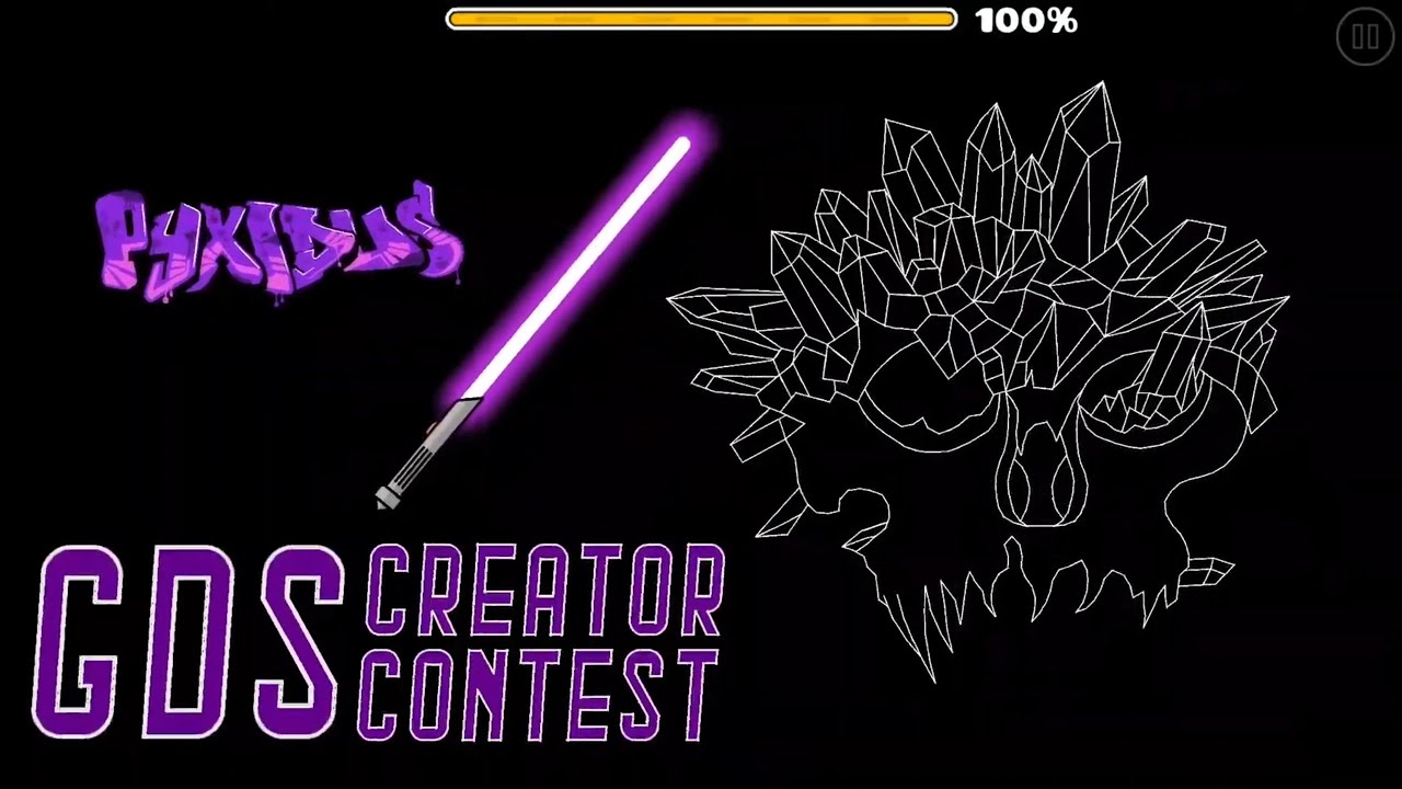 [62927833] Crystal Cavern (by Pyxidus, Hard) [Geometry Dash] - YouTube