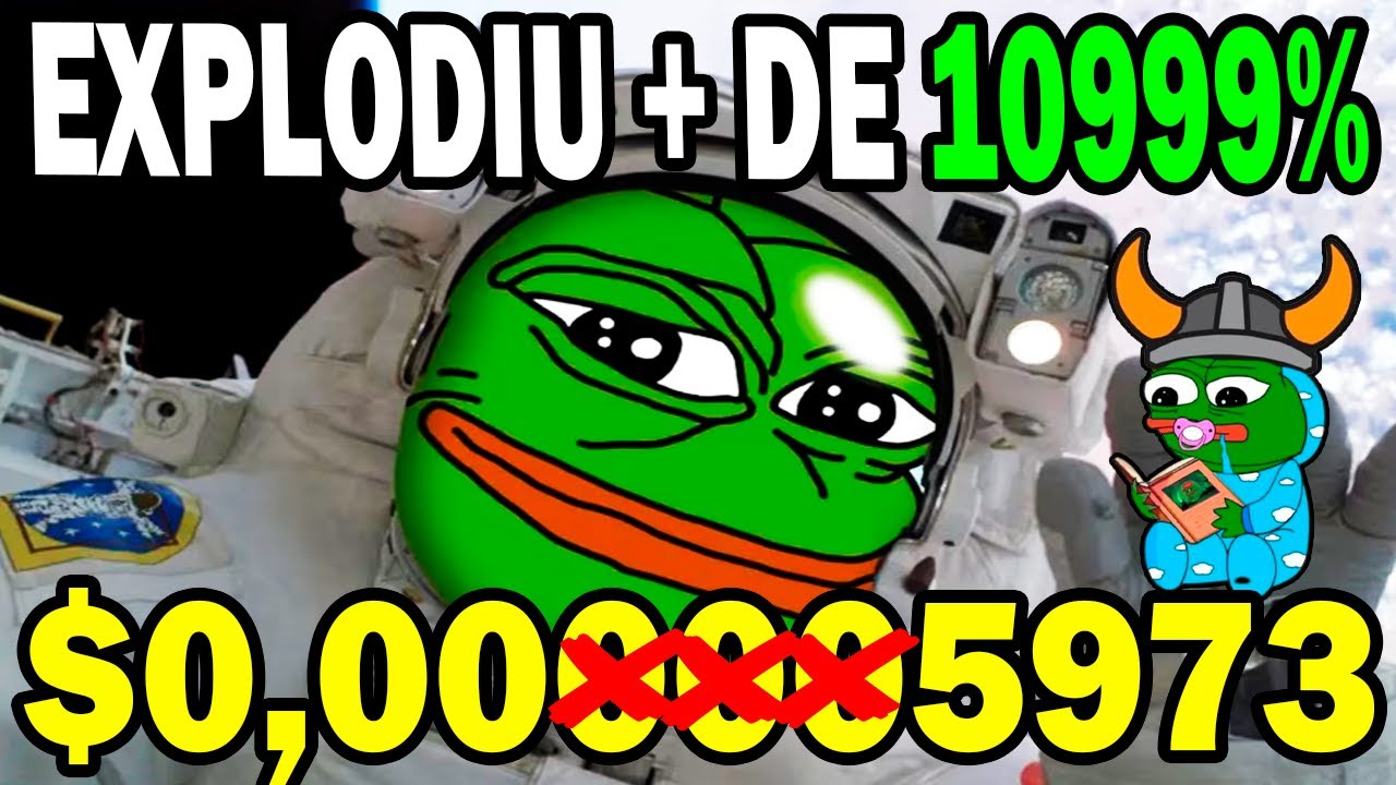 SAIU AGORA!! NOVA MEME BABY PEPE EXPLODIU + DE 10999% E CORTOU 3 ZEROS ...