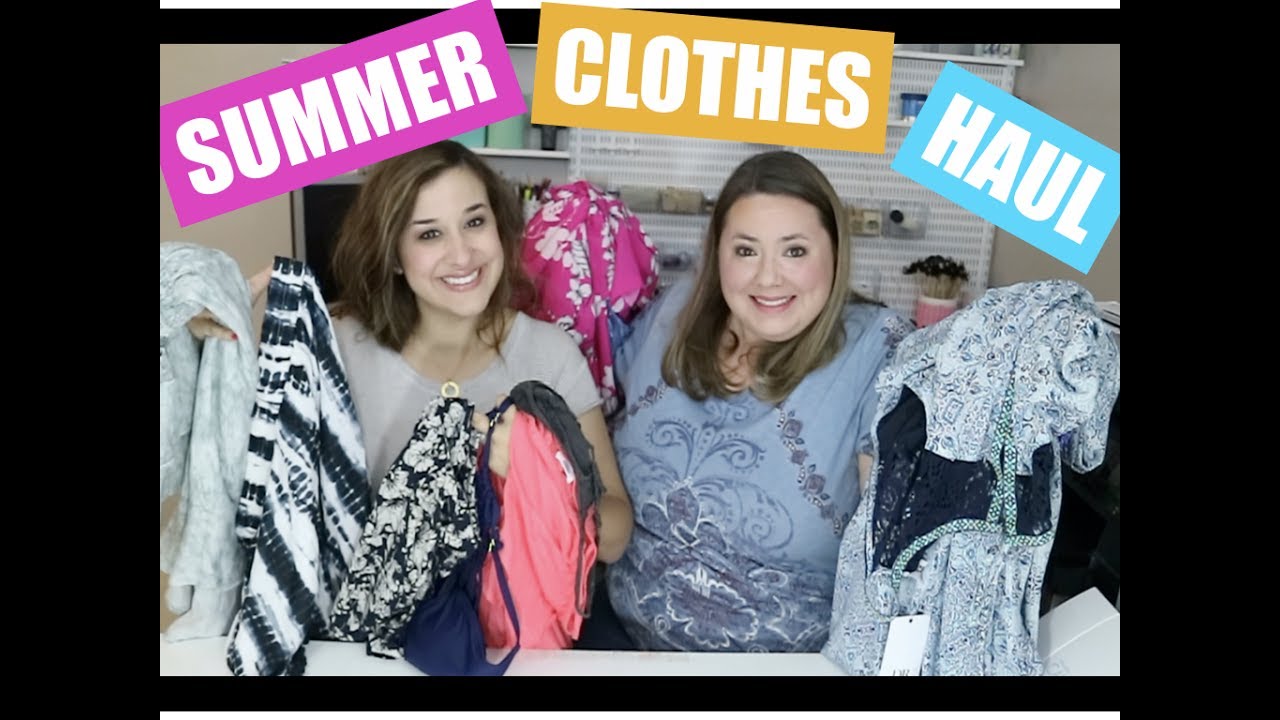 Summer Clothing Haul - YouTube