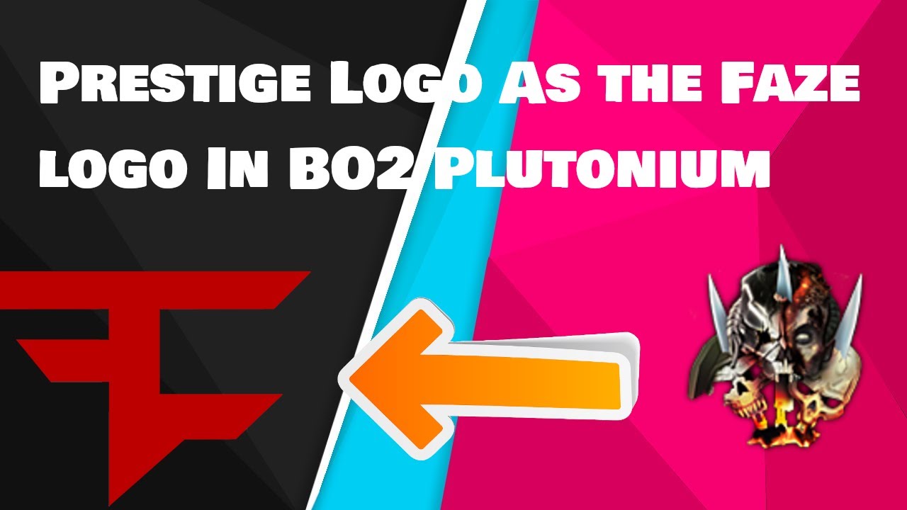 How To Replace Prestige Logo With FaZe Logo! (BO2 Plutonium) - YouTube