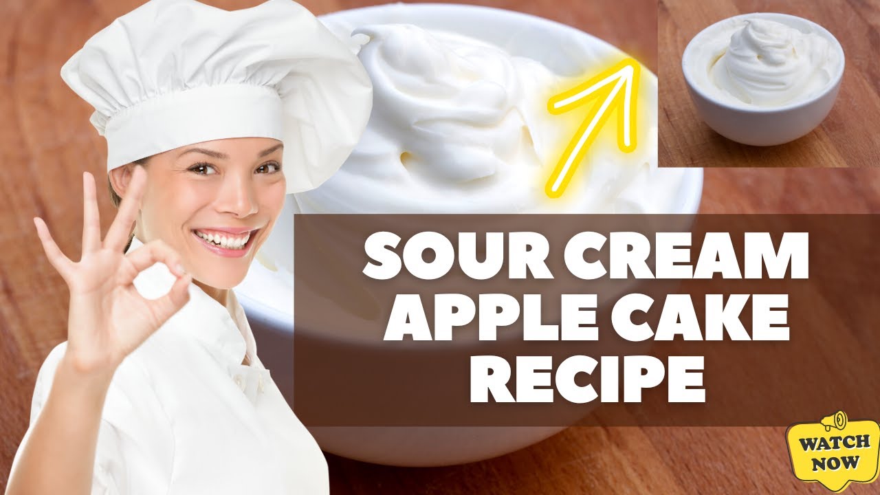 Sour Cream Apple Cake Recipe #cooking #recipes #Sour #Cream #Apple #cake - YouTube