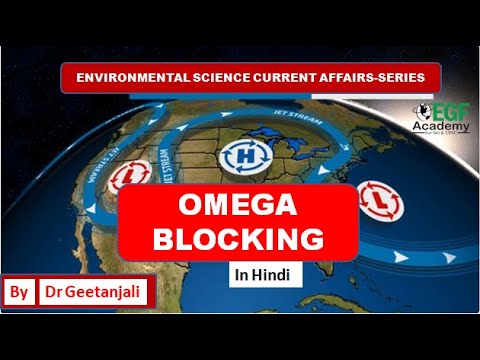 Omega Blocking l Omega Blocking upsc l What is Omega Block - YouTube