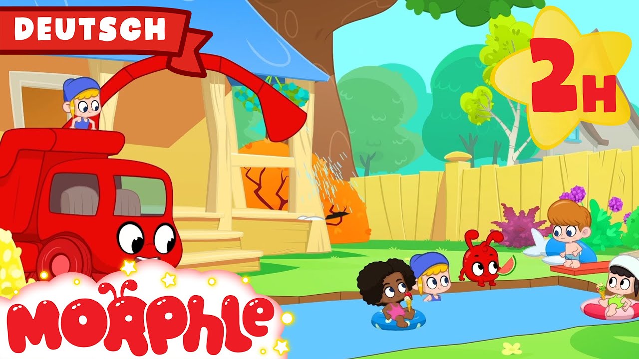 Morphle Deutsch | Ein Pool im Hinterhof | Zeichentrick für Kinder ...