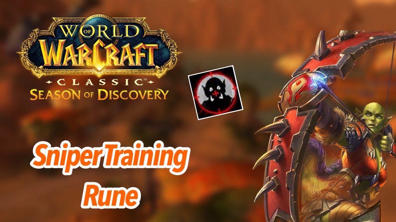 WoW Classic Season of Discovery | Hunter Sniper Training Rune - YouTube