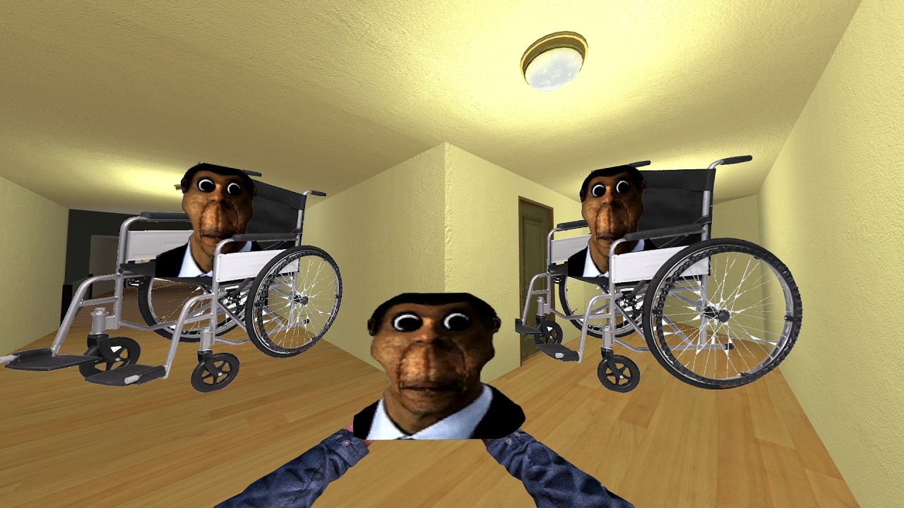 Wheelchair Obunga Nextbot Gmod - YouTube