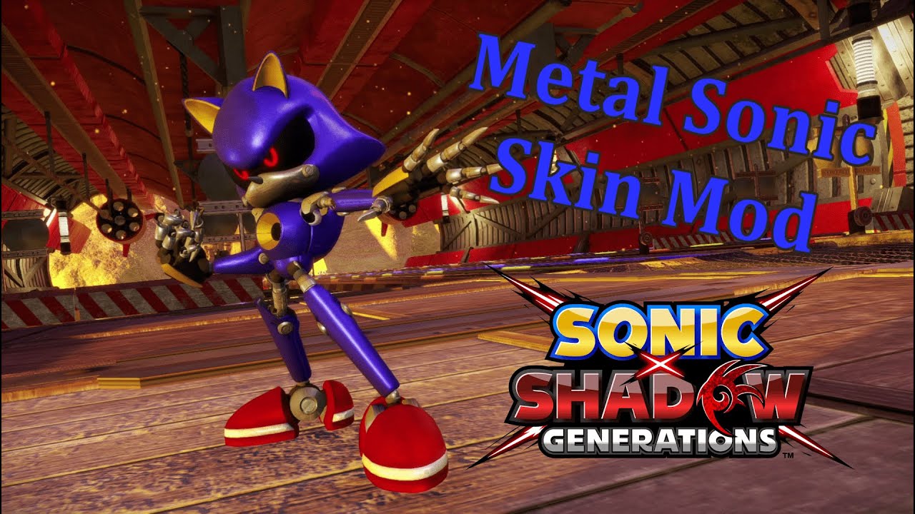 Sonic X Shadow Generations: Metal Sonic Skin Mod - YouTube