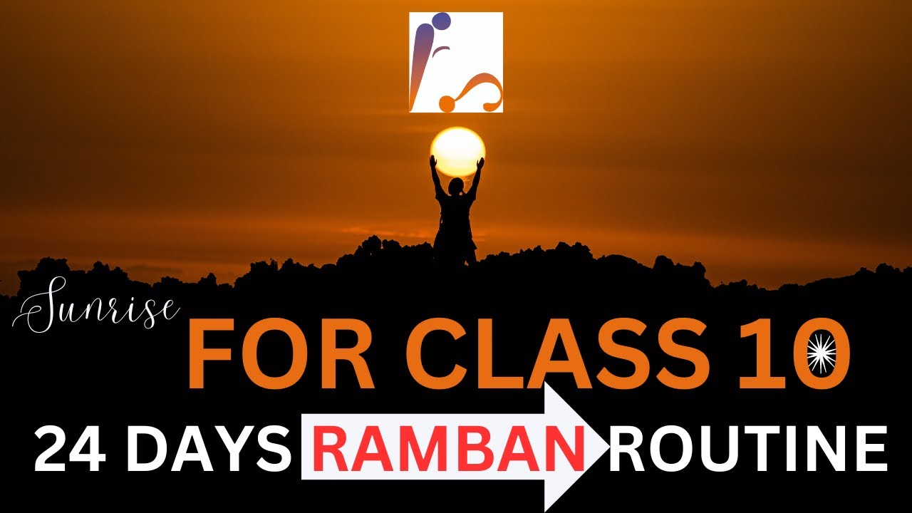 THE ULTIMATE ROUTINE FOR CLASS 10TH BOARD STUDENTS . TIPS FROM A ...