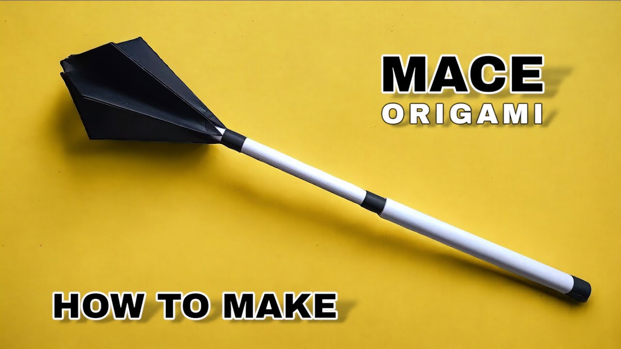 How To Make a Paper MACE Weapon | Paper Mace Weapon Easy To Make ...